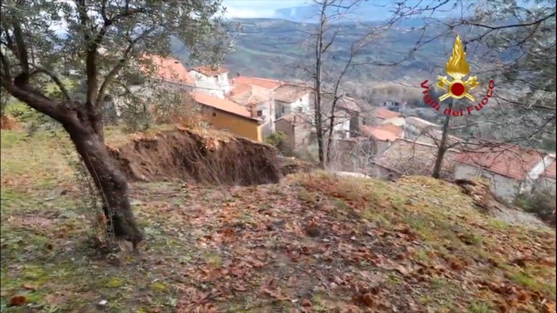 40 people evacuated as mudslide tears through Italian town | 11alive.com