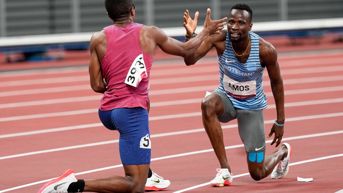 After collision, Olympic runners help each other to finish line ...