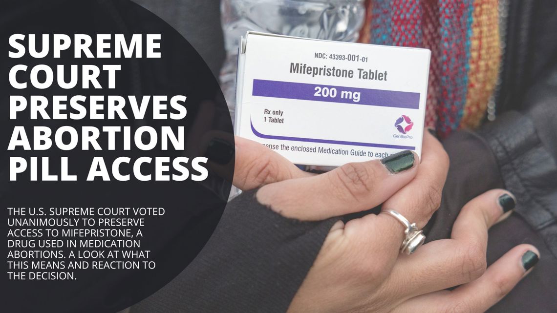 In the News Now | Supreme Court preserves abortion pill access ...