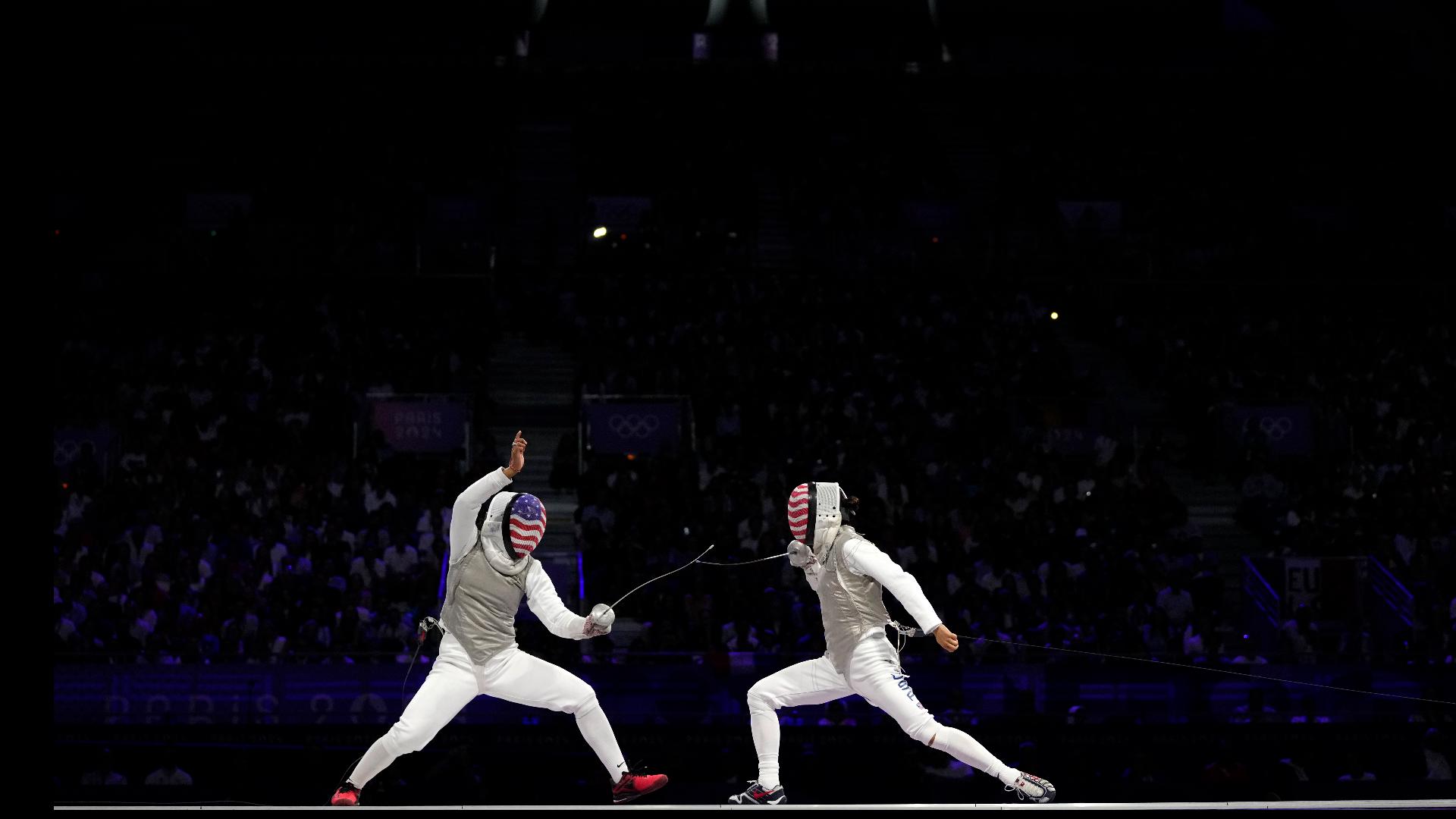 Team USA showdown in women's fencing final: Who won? | 11alive.com