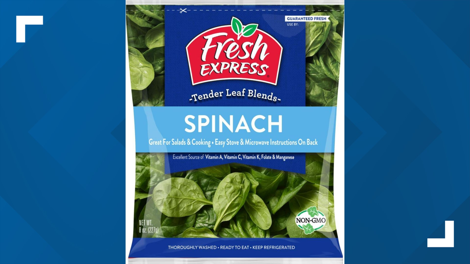 Spinach salad bags recalled in 7 states over listeria concerns ...