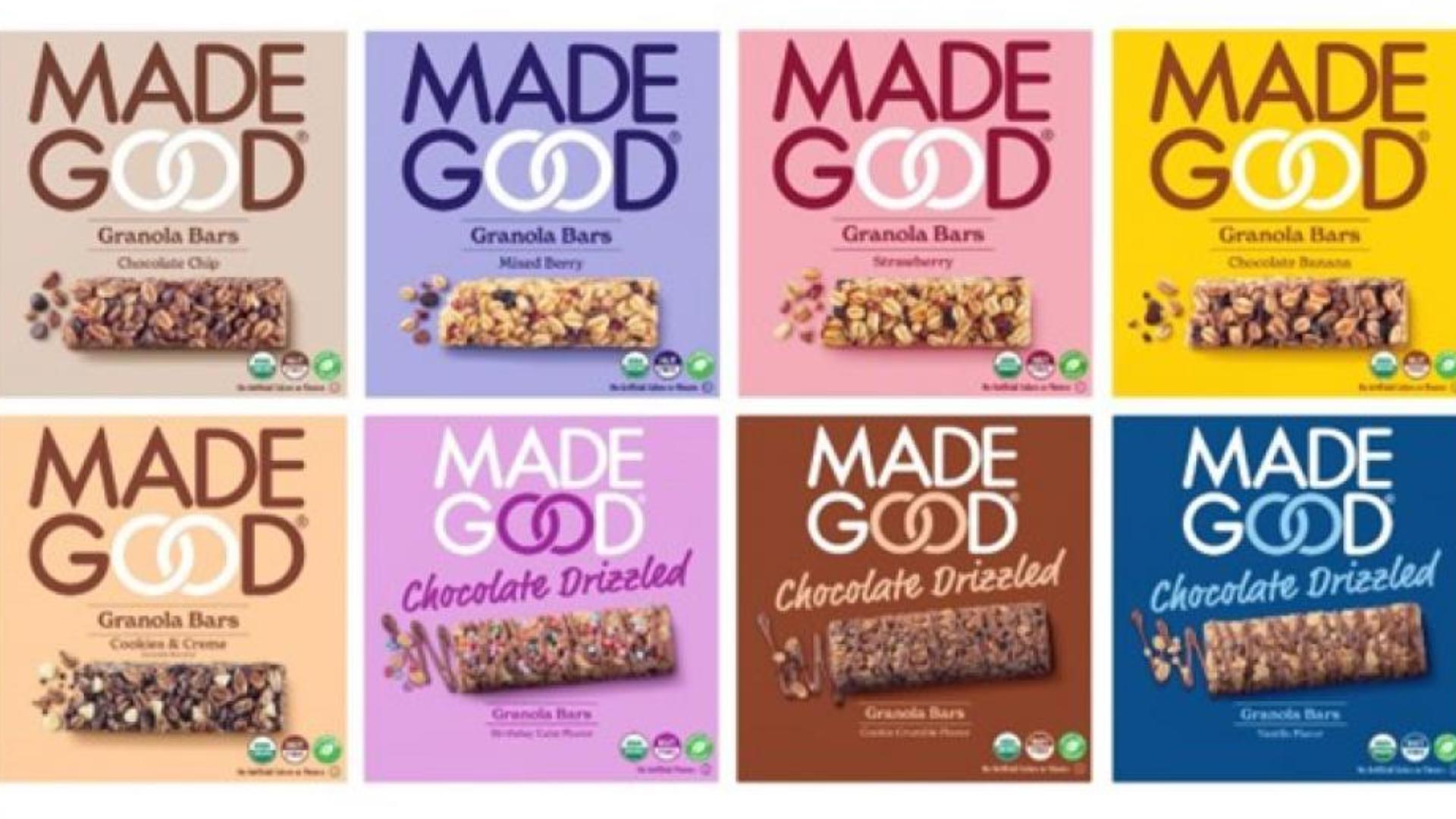 MadeGood granola bar recall: FDA raises recall to a Class II level ...