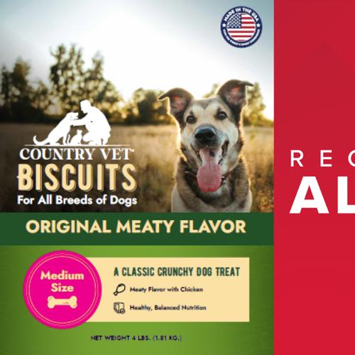 Dog biscuits sold in 7 states recalled, humans may be at risk of ...