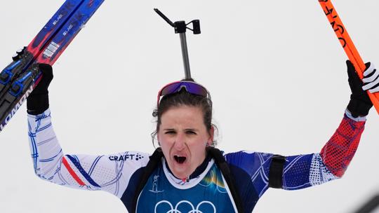 French biathlon athlete wins gold following theft conviction for ...