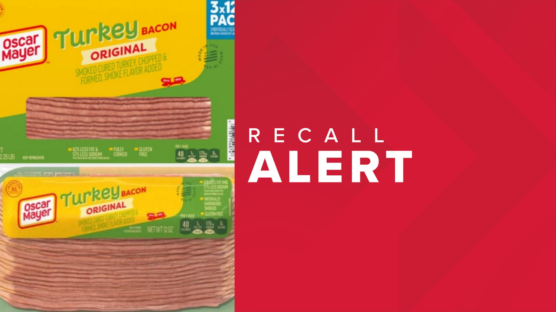 Oscar Mayer turkey bacon recalled due to listeria contamination ...