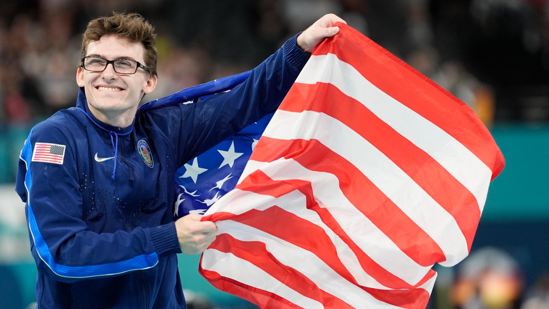 How did Stephen Nedoroscik do in pommel horse final? | 11alive.com