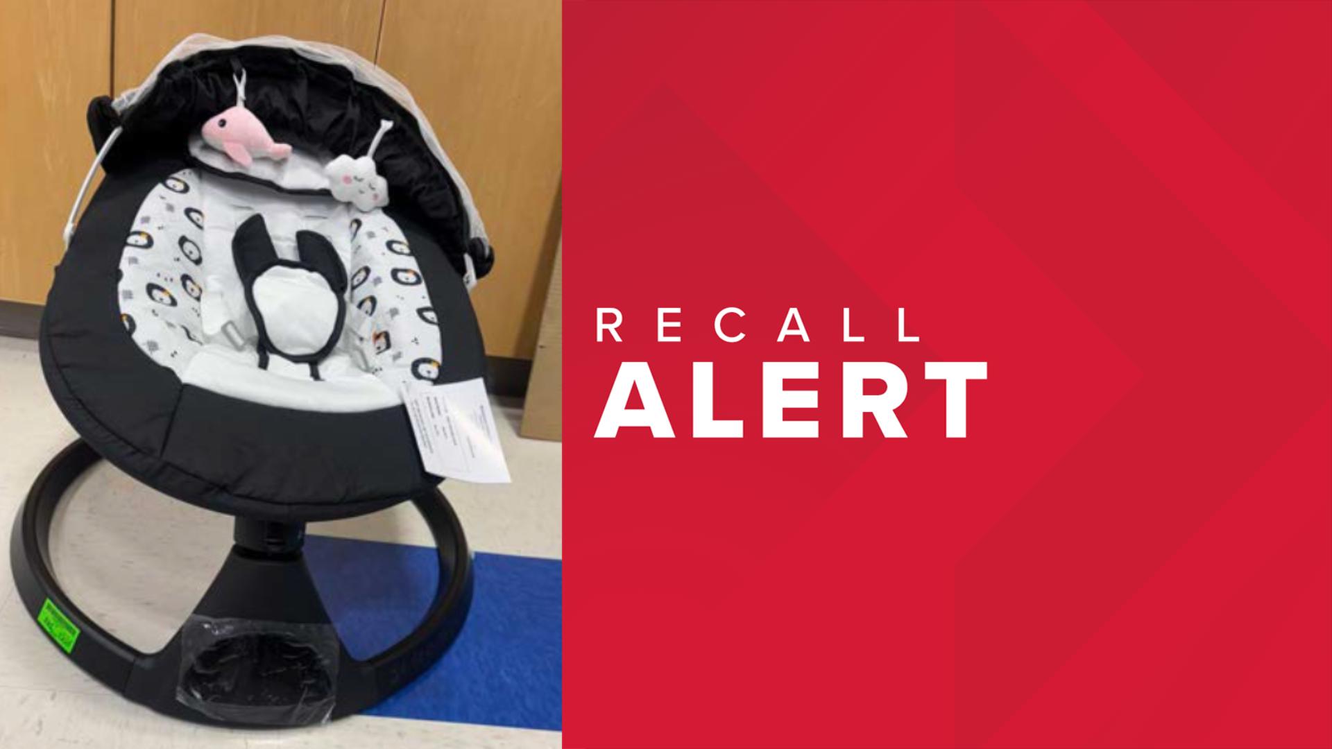Queerick Infant Swings recalled for suffocation, chemical burn hazards ...
