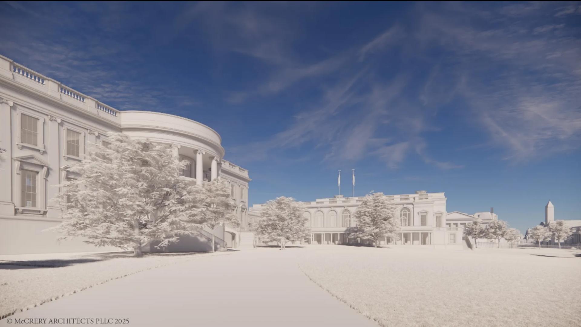 Trump to build a new 90,000-square-foot White House ballroom | 11alive.com