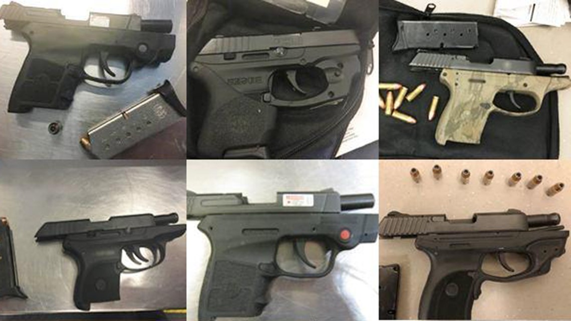 Guns and grenades: TSA confiscating lots of weapons in 2019 | 11alive.com