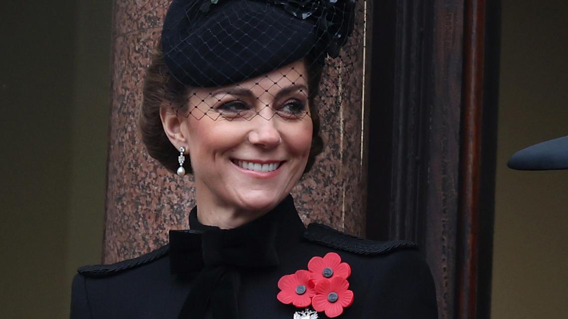 Kate marks Remembrance Sunday along with King Charles III | 11alive.com