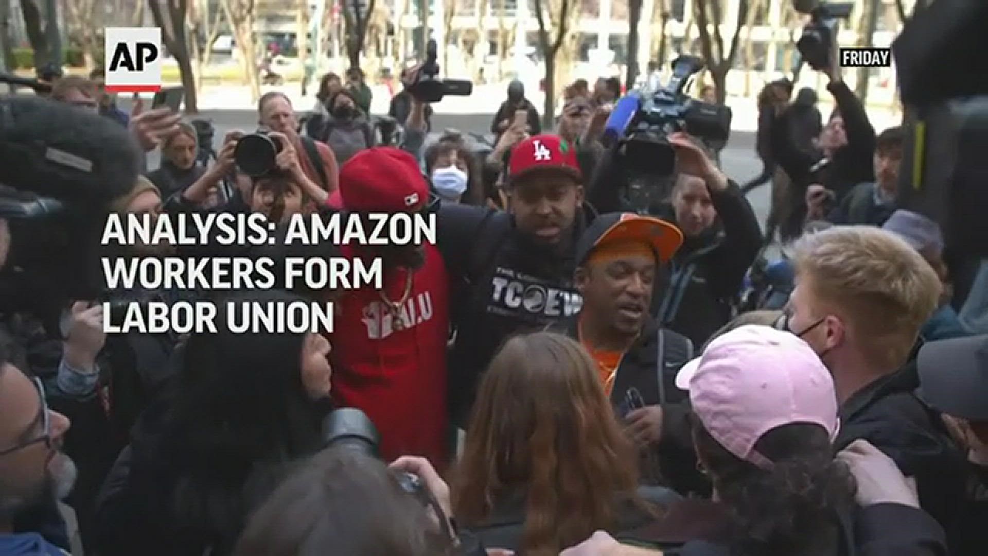 Amazon Labor Union: Next steps in unionization effort | 11alive.com