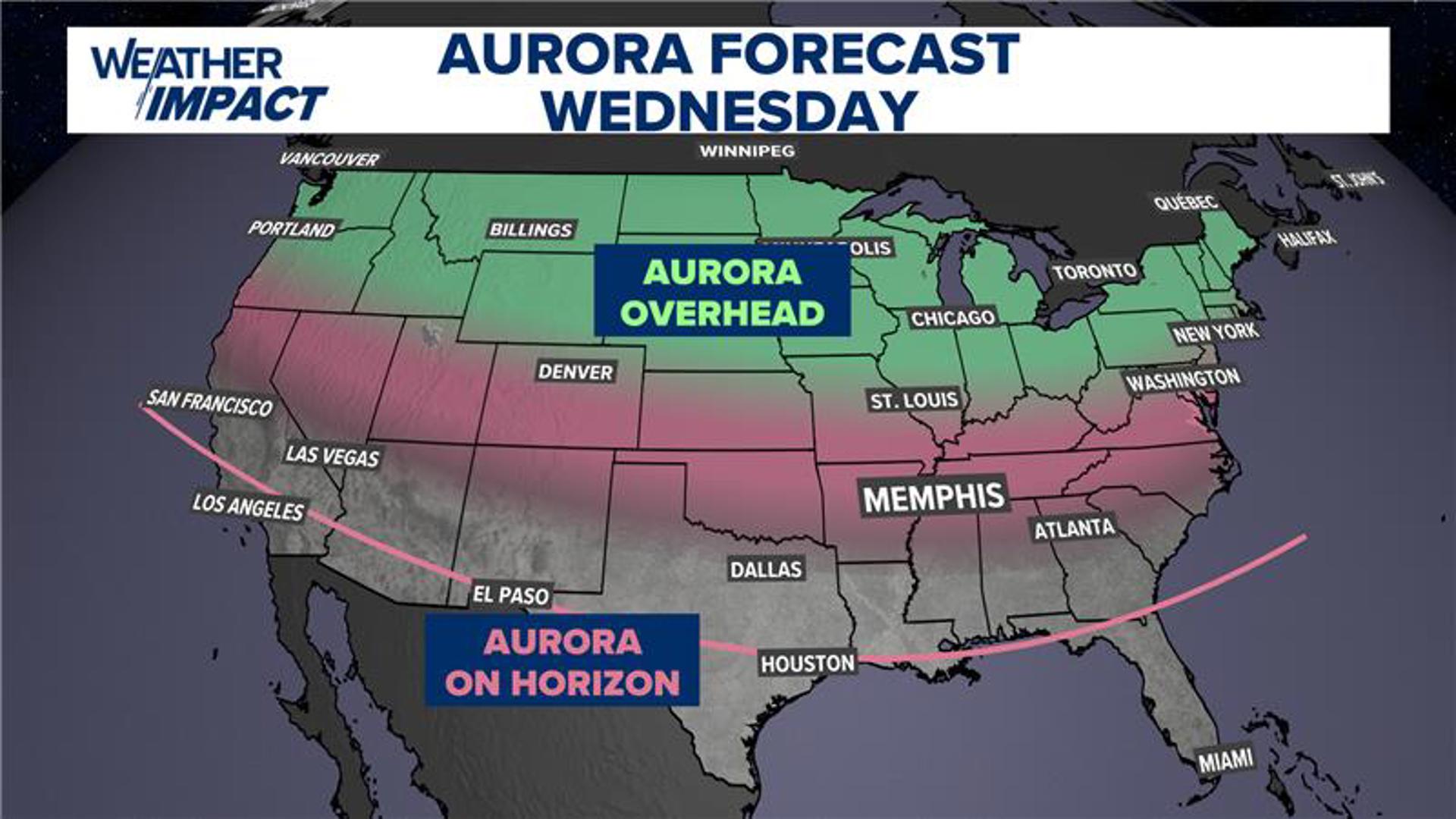 Can we see northern lights tonight? It's possible in these areas ...