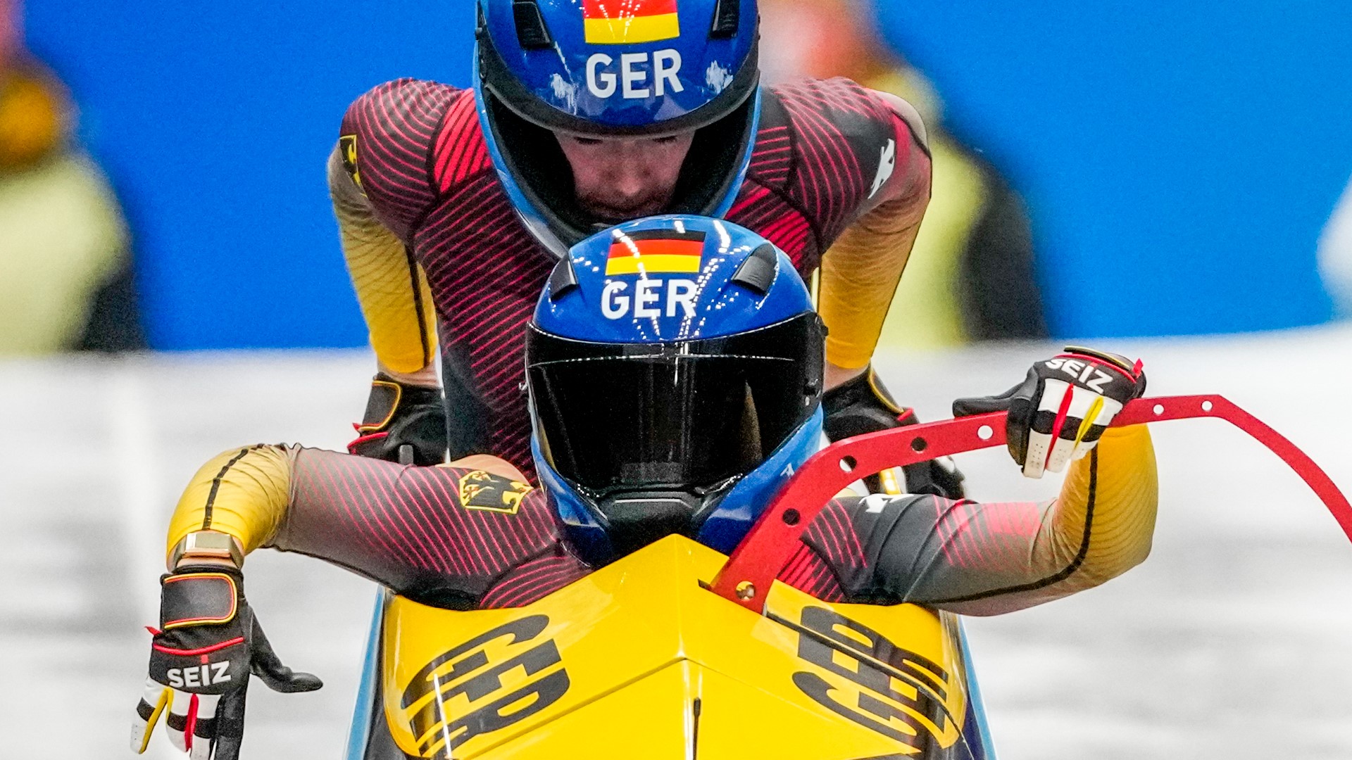 Women's bobsled: Germany leads, US in 3rd after 2 heats | 11alive.com