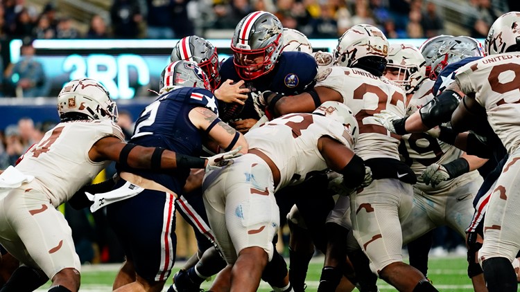 Navy vs. Army game: Navy's defense dominates | 11alive.com