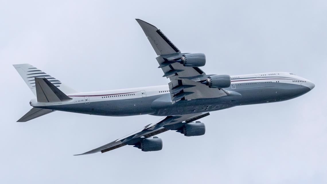 Trump to receive Boeing 747-8 jumbo jet from Qatar's ruling family ...