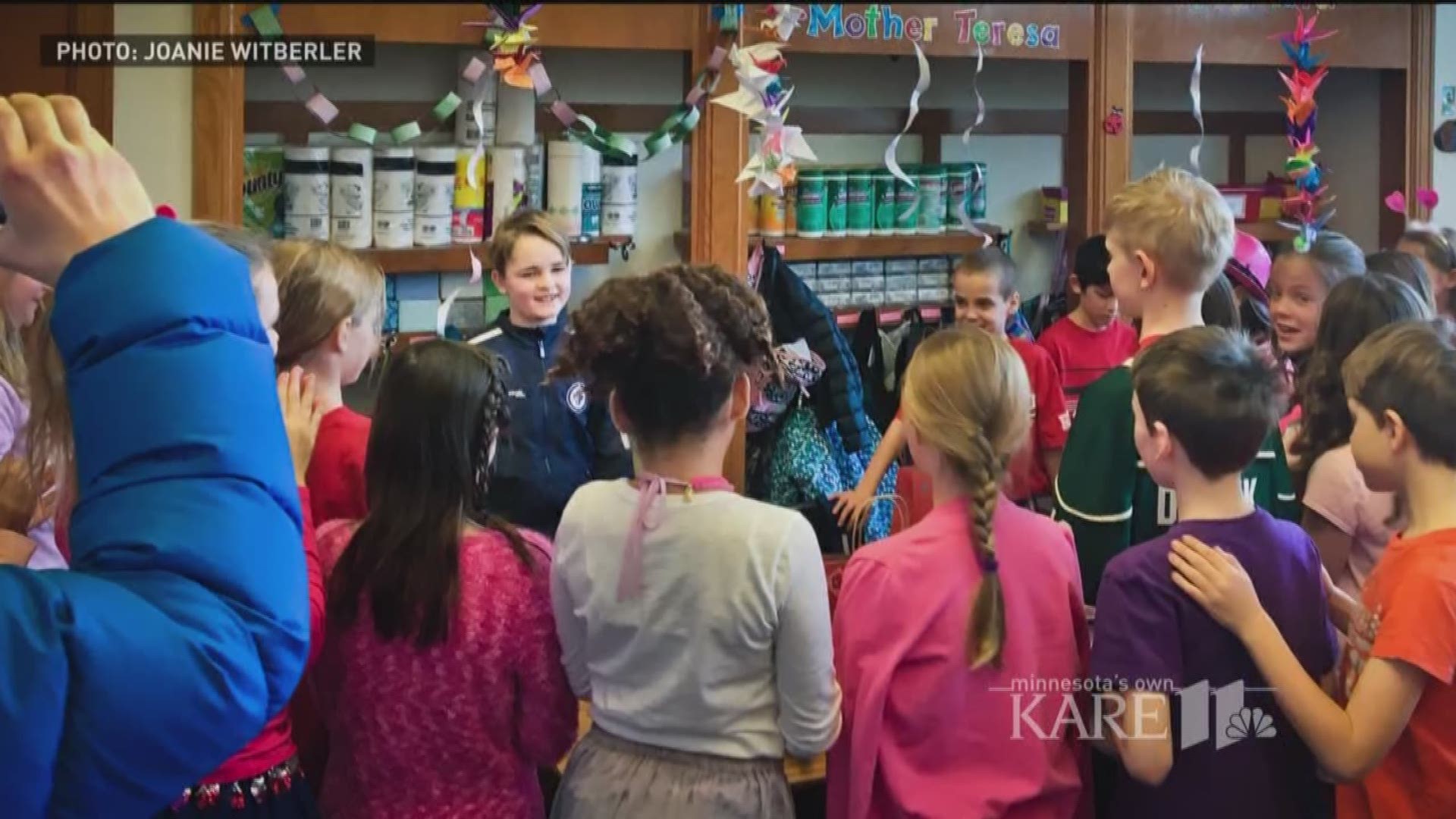 Emotional send-off for 'once in a lifetime' class | 11alive.com