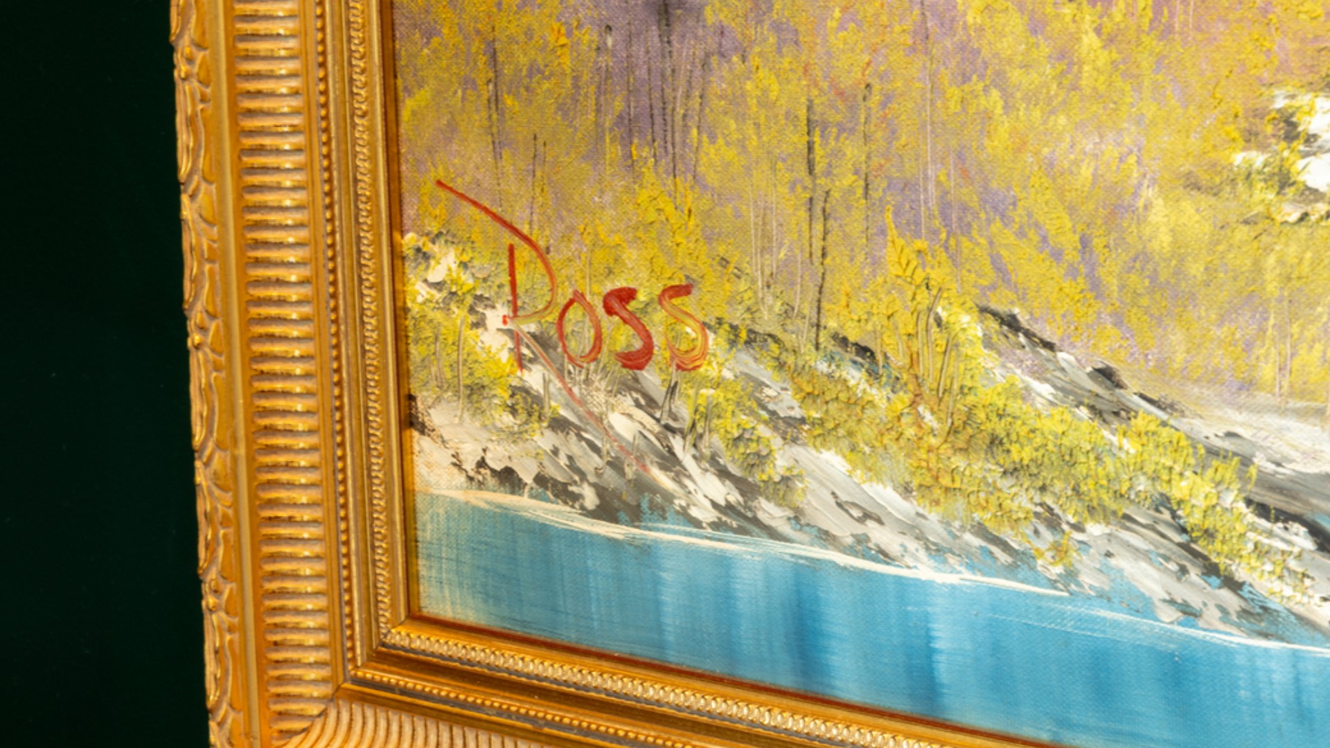 Bob Ross' 1st painting from 'The Joys of Painting' goes on sale ...
