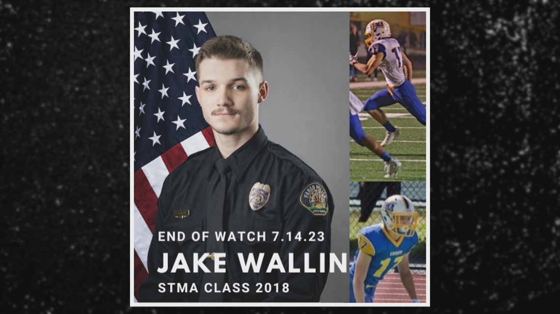 Remembering fallen Fargo Officer Jake Wallin | 11alive.com Remembering fallen Fargo Officer Jake Wallin | 11alive.com