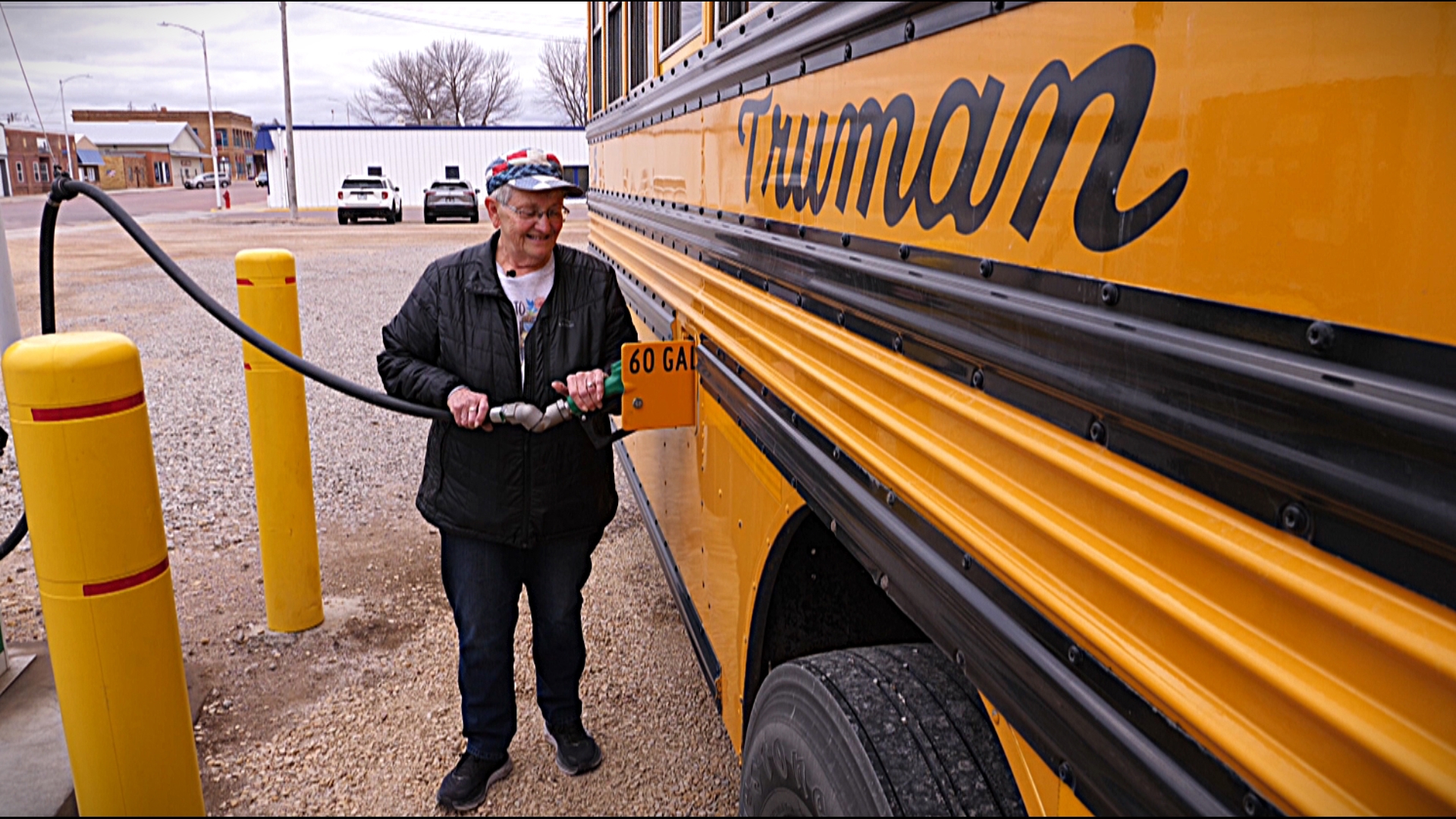 At 23, she was the town's only female bus driver; at 80, she's ...