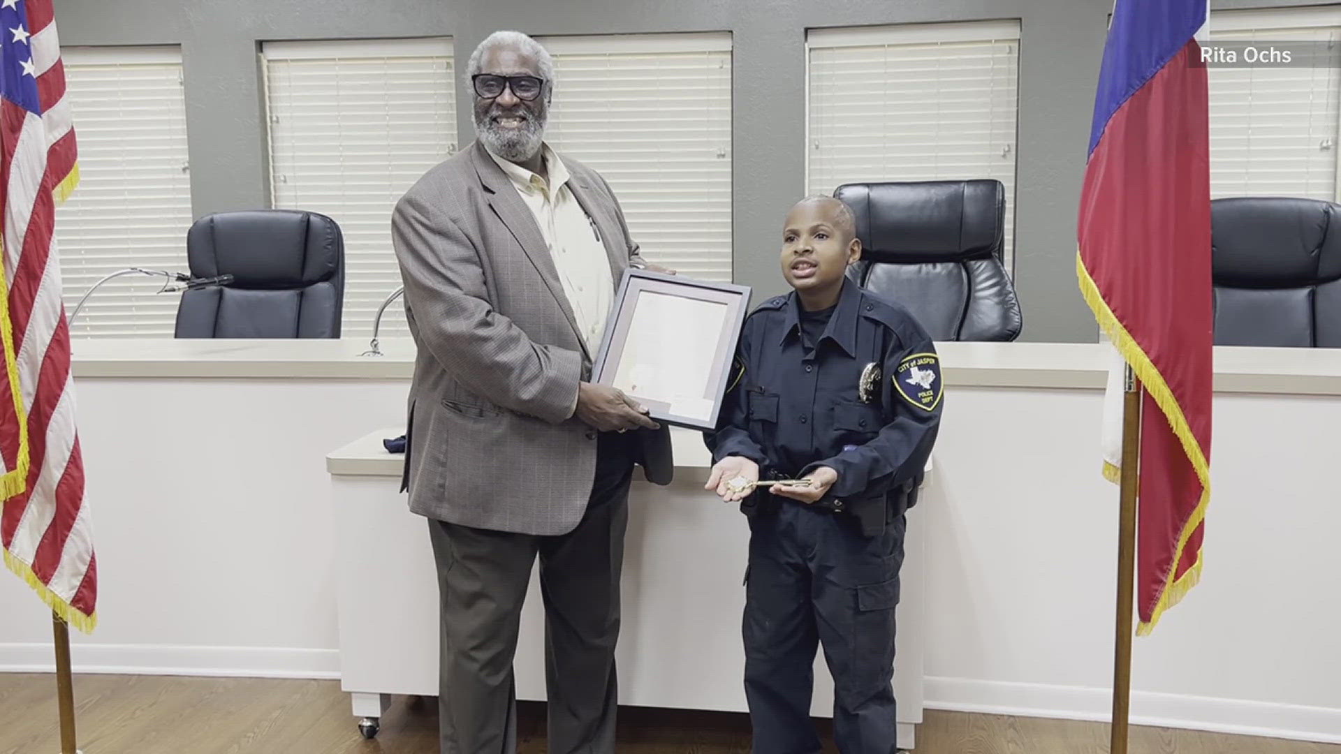 Devarjaye "DJ" Daniel to be sworn in as honorary Jasper police officer | 11alive.com