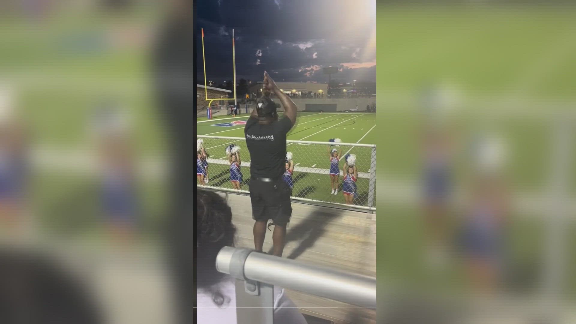 Temple, Tx News | Viral TikTok of Cheer team father dancing along ...