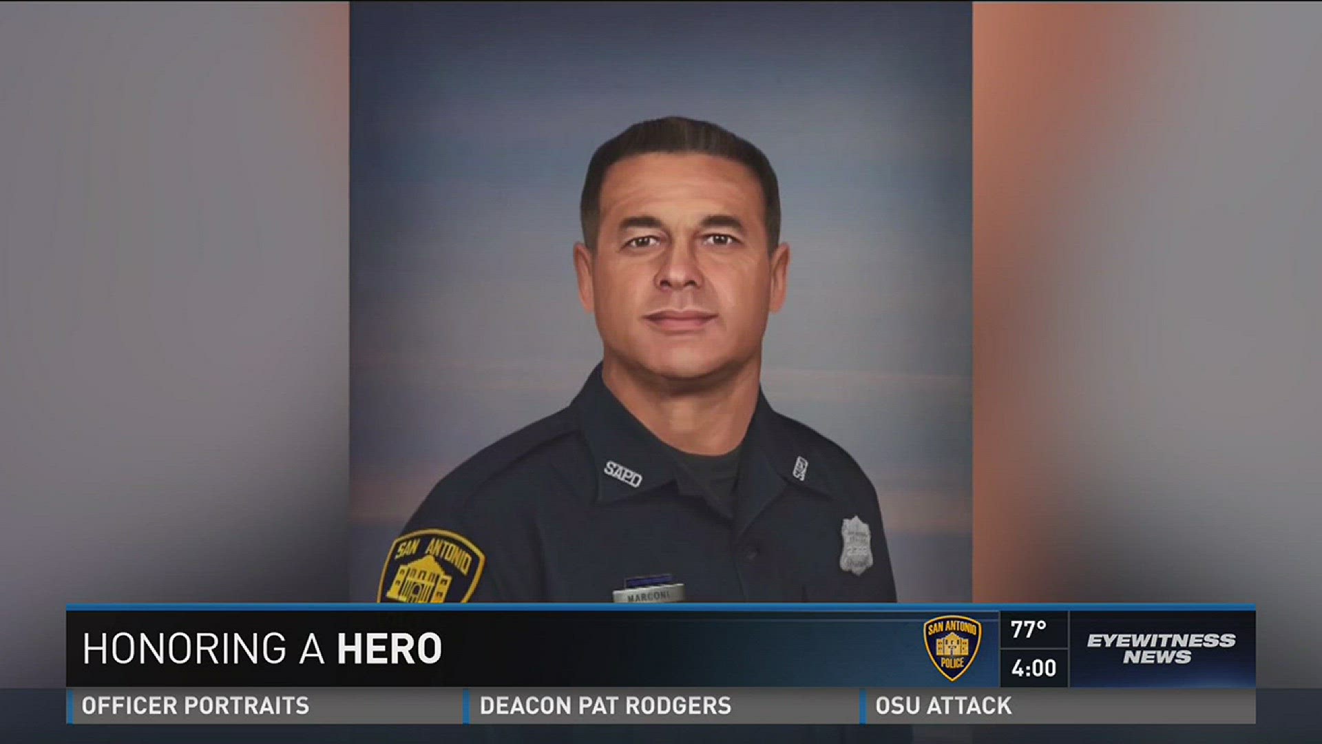 Saying goodbye to a hero: Thousands turn out to honor SAPD Det. Marconi ...