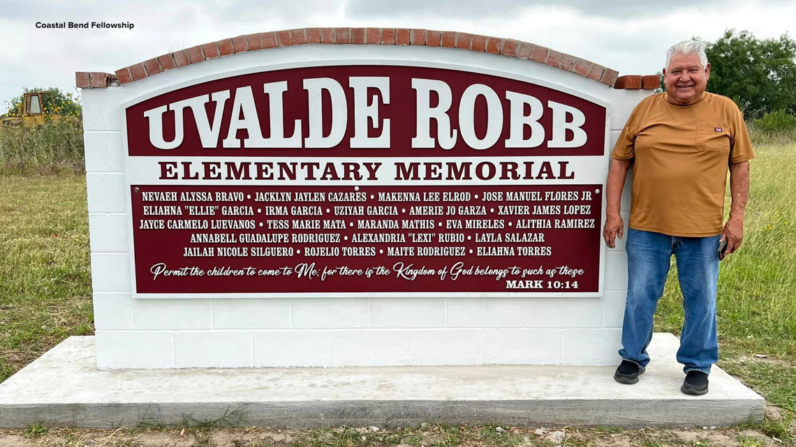 A permanent memorial for Uvalde victims is nearing completion | 11alive.com