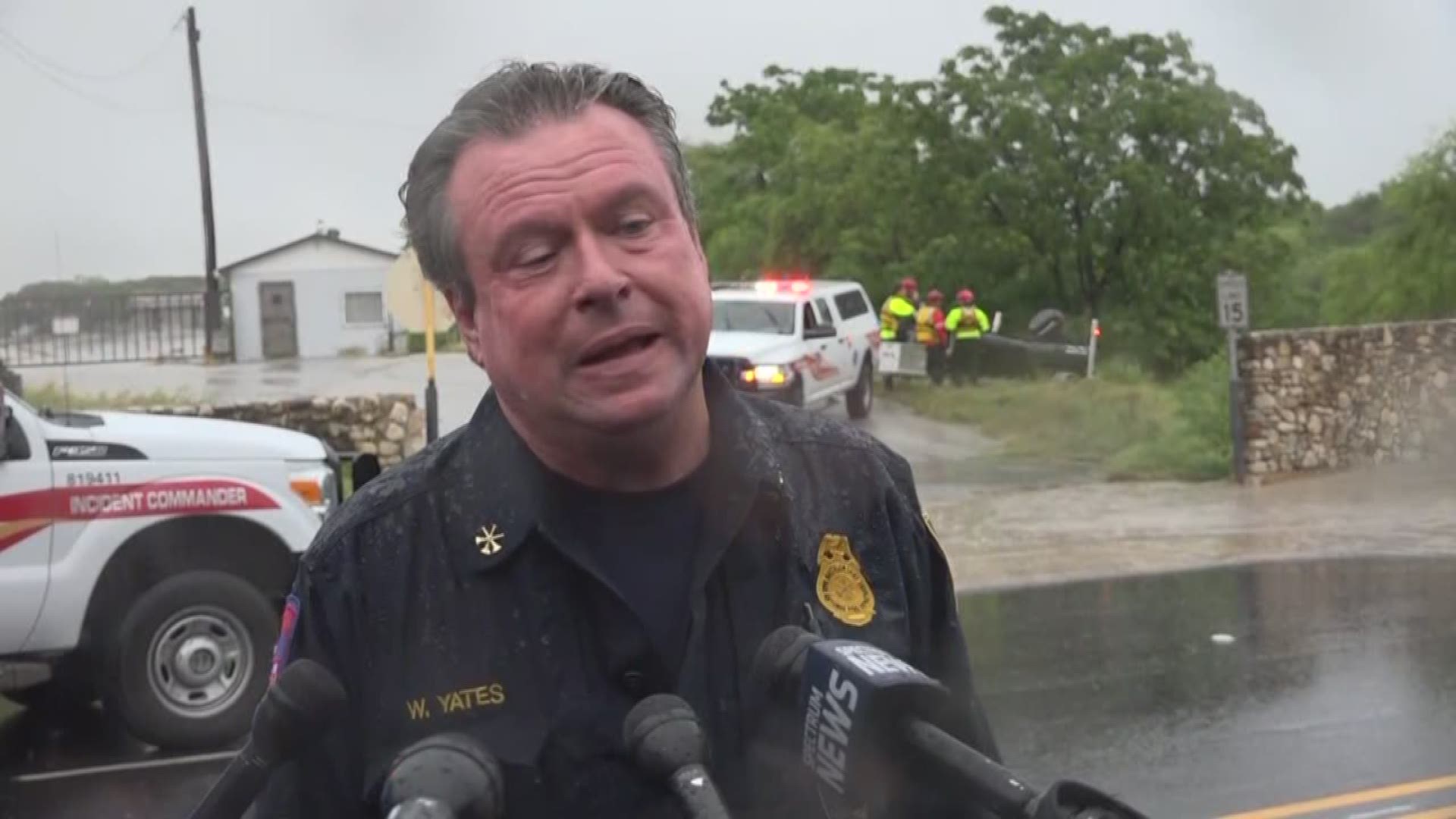 Dramatic high-water rescue: Man stranded on SUV rescued | 11alive.com