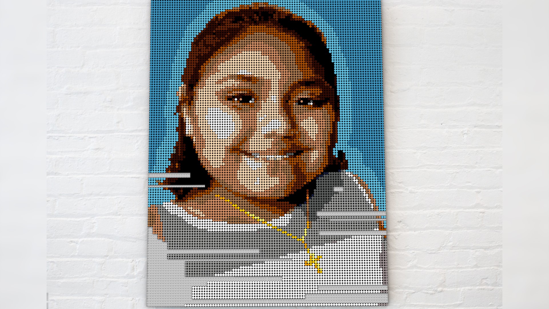 Artist creates portraits of Uvalde victims using LEGOs | 11alive.com