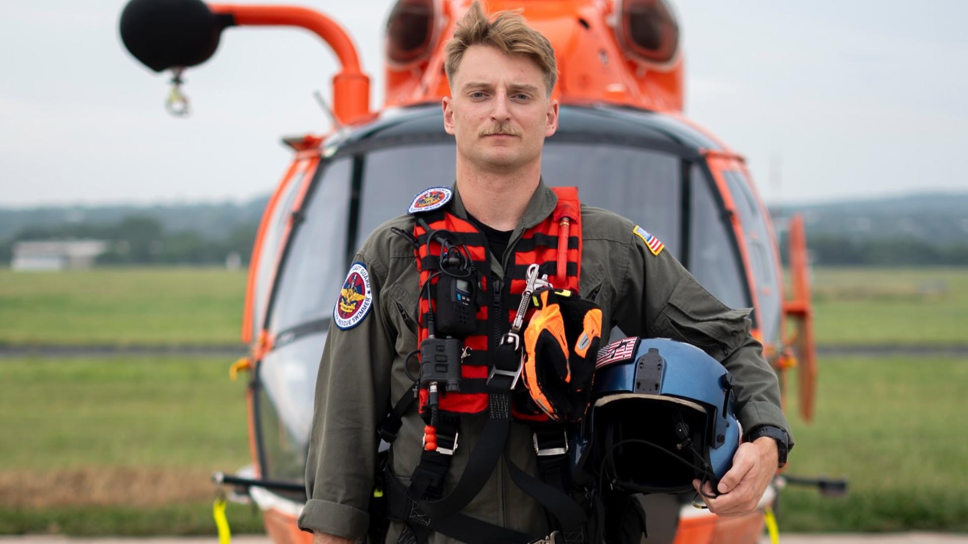 Coast Guard swimmer stationed at Corpus Christi called an 'American ...