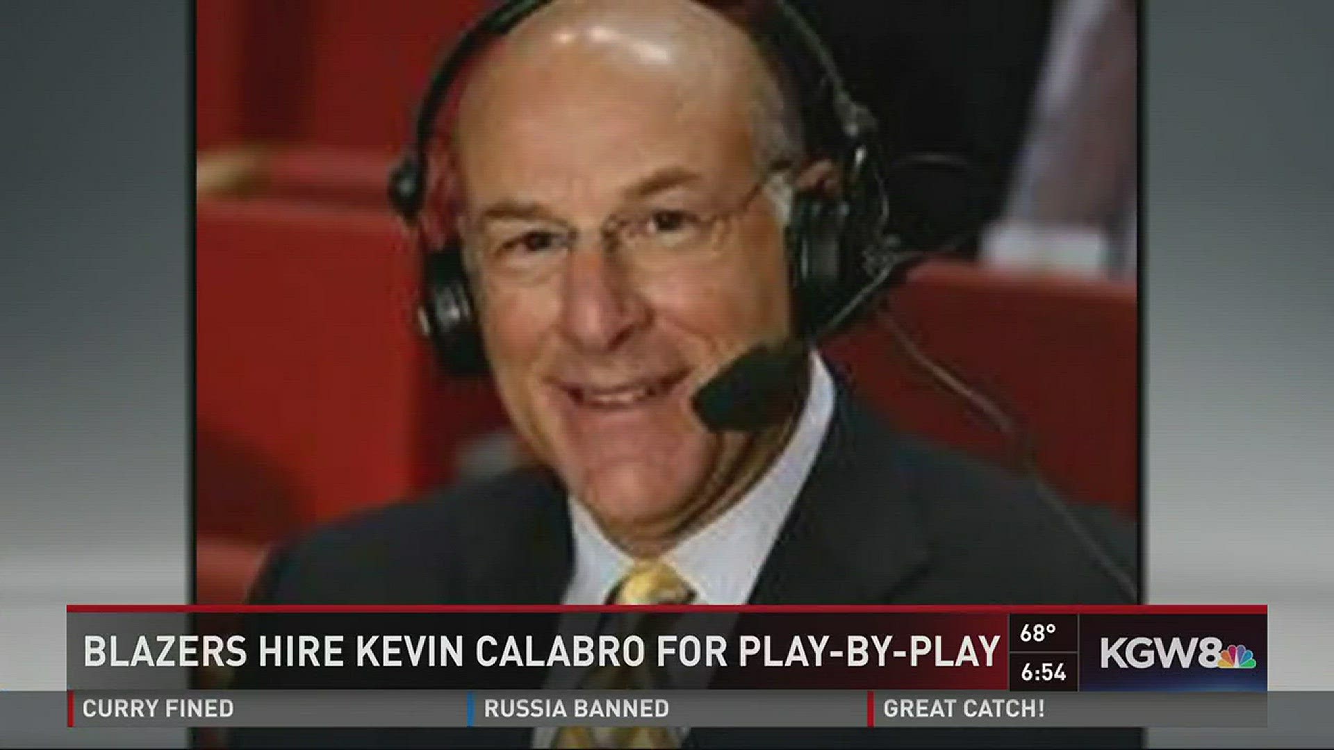 Kevin Calabro joins Trail Blazers as new play-by-play voice | 11alive.com