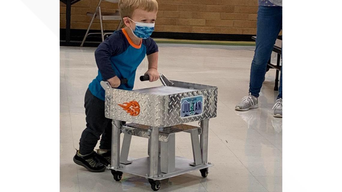 Beaverton lunch worker has custom cart made for student in need ...