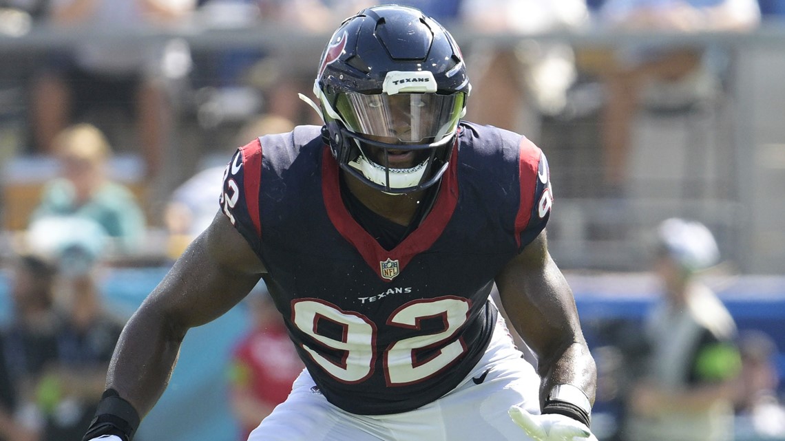 Houston Texans DE Dylan Horton returns after cancer fight | 11alive.com