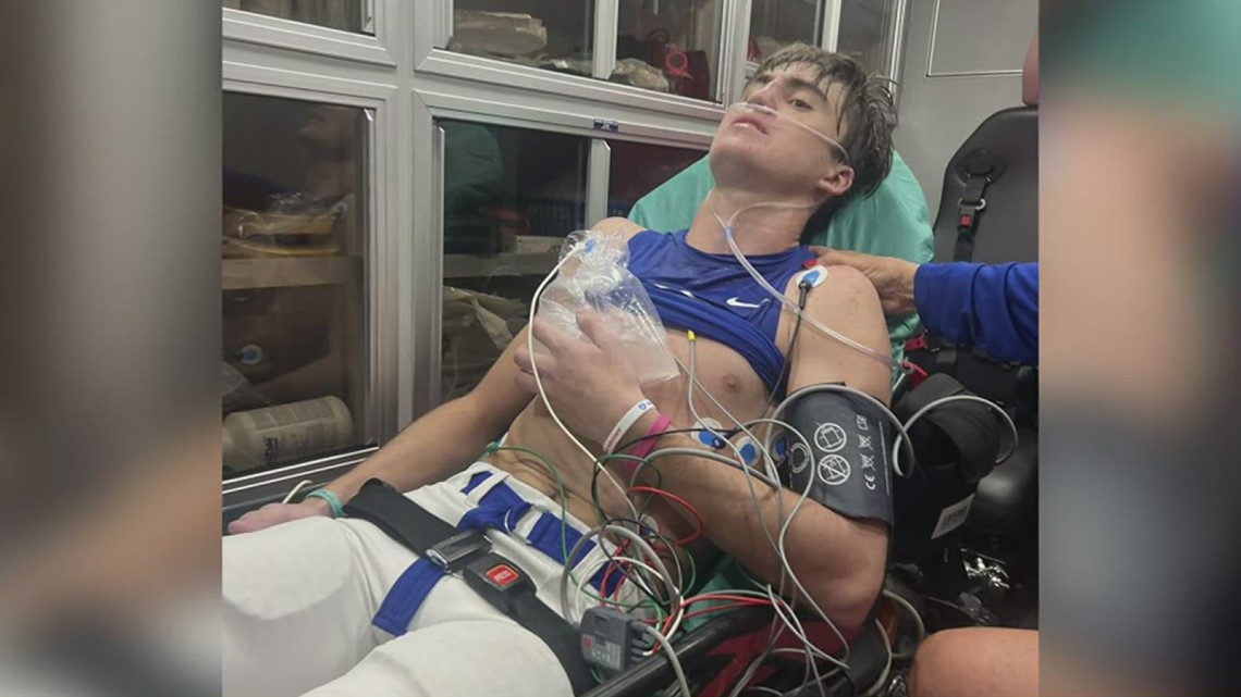 Gregory-Portland athlete returns after suffering collapsed lung ...