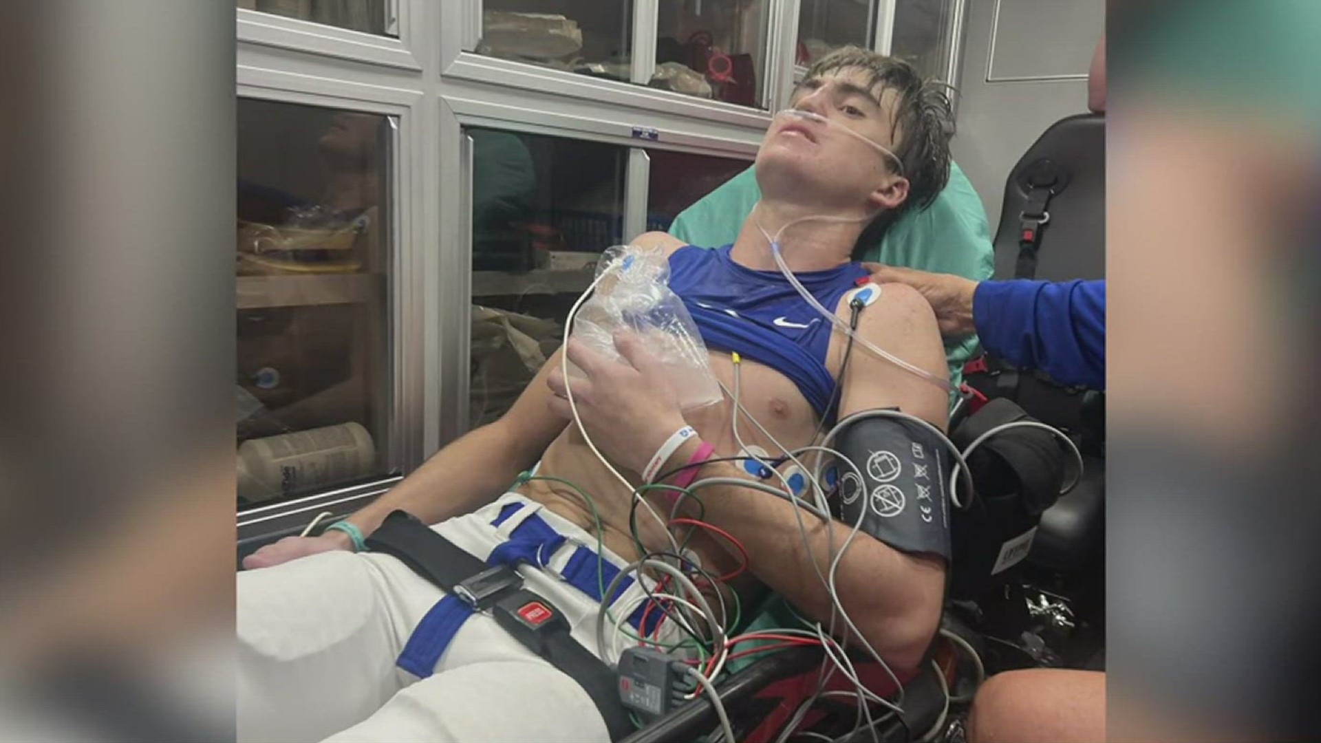 Gregory-Portland athlete returns after suffering collapsed lung ...