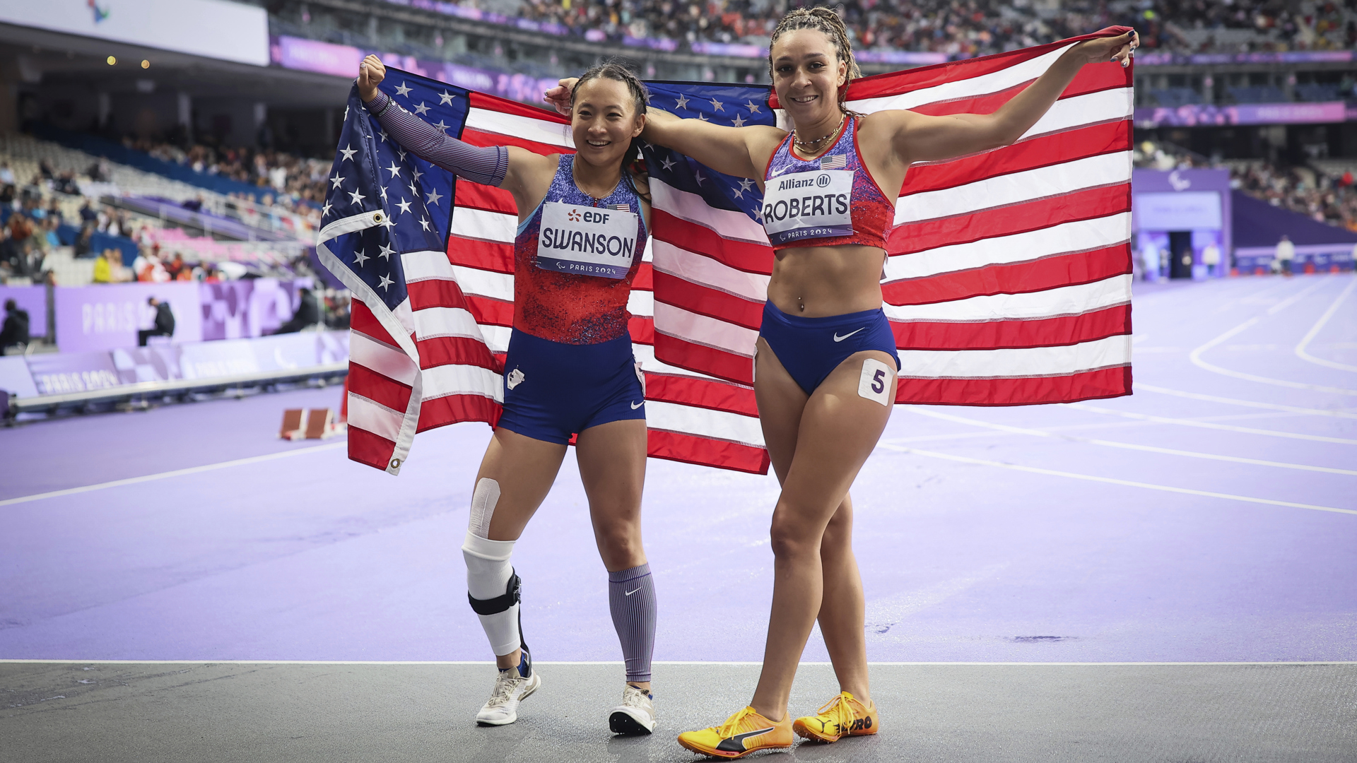 Washington Paralympians win silver, bronze in women's 100m | 11alive.com