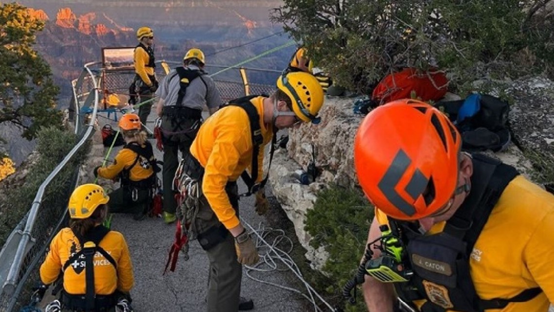 Teen speaks out after surviving 100-foot fall into Grand Canyon ...