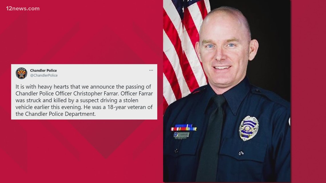 Chandler Police officer Christopher Farrar struck, killed | 11alive.com