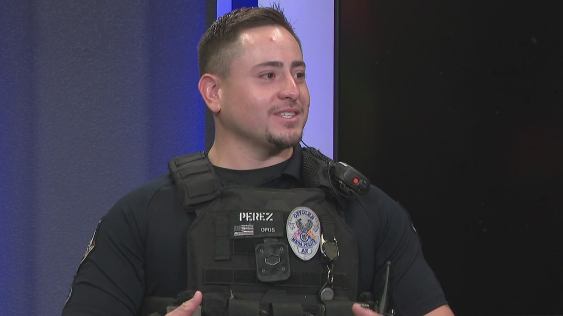 Mesa PD officer opens up about saving baby's life | 11alive.com