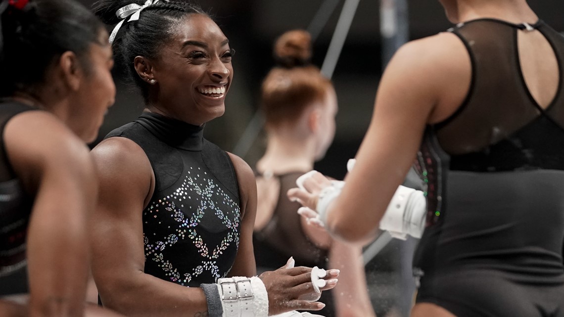 Simone Biles wins record 8th US gymnastics championship | 11alive.com