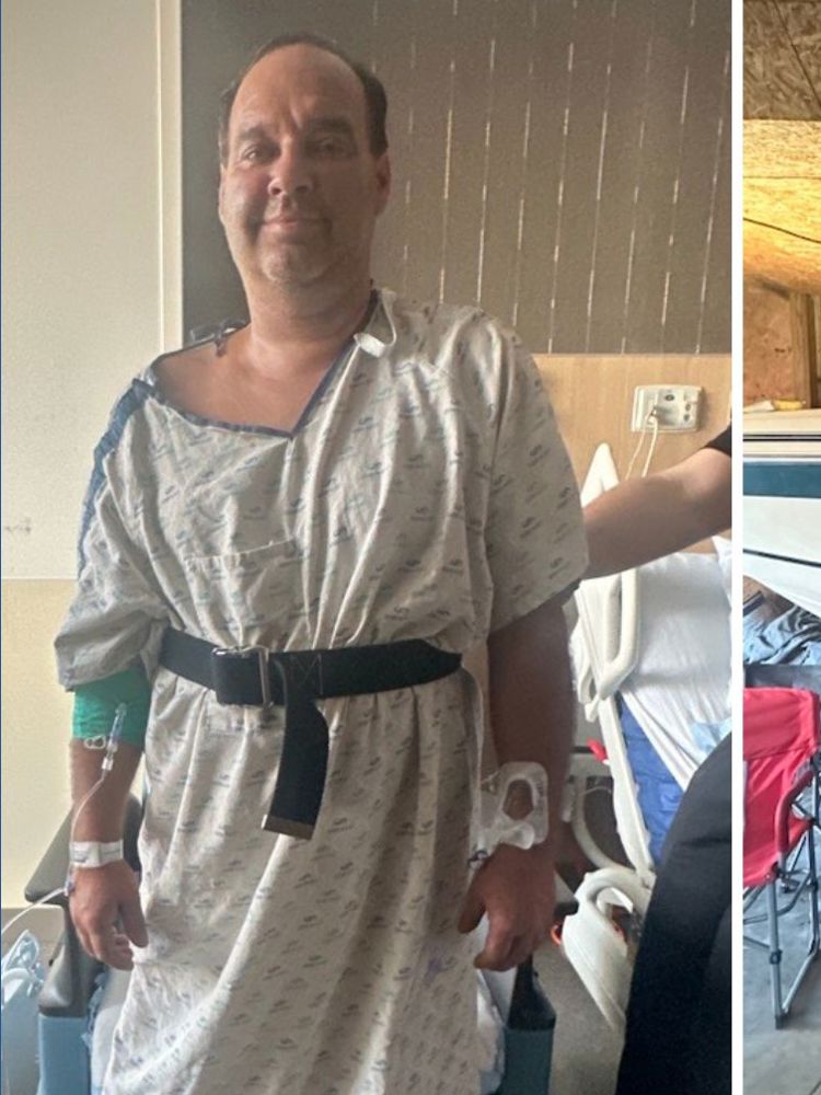 'A miracle from God': Man recovering after falling, being impaled by metal pole | 11alive.com