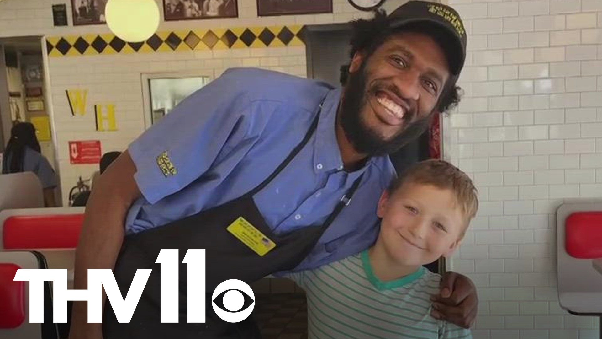 8-year-old raises money for Waffle House server in Little Rock ...