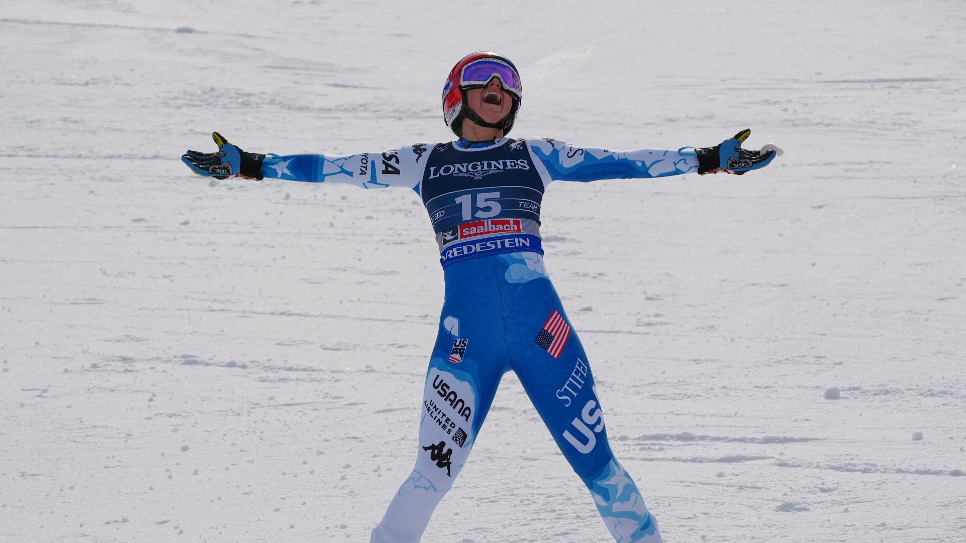 Mikaela Shiffrin, Breezy Johnson win gold at Alpine skiing world ...