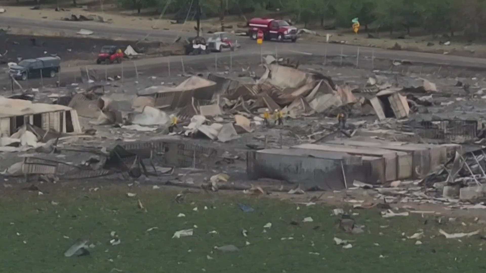 Esparto fireworks warehouse explosion: Human remains found | 11alive.com