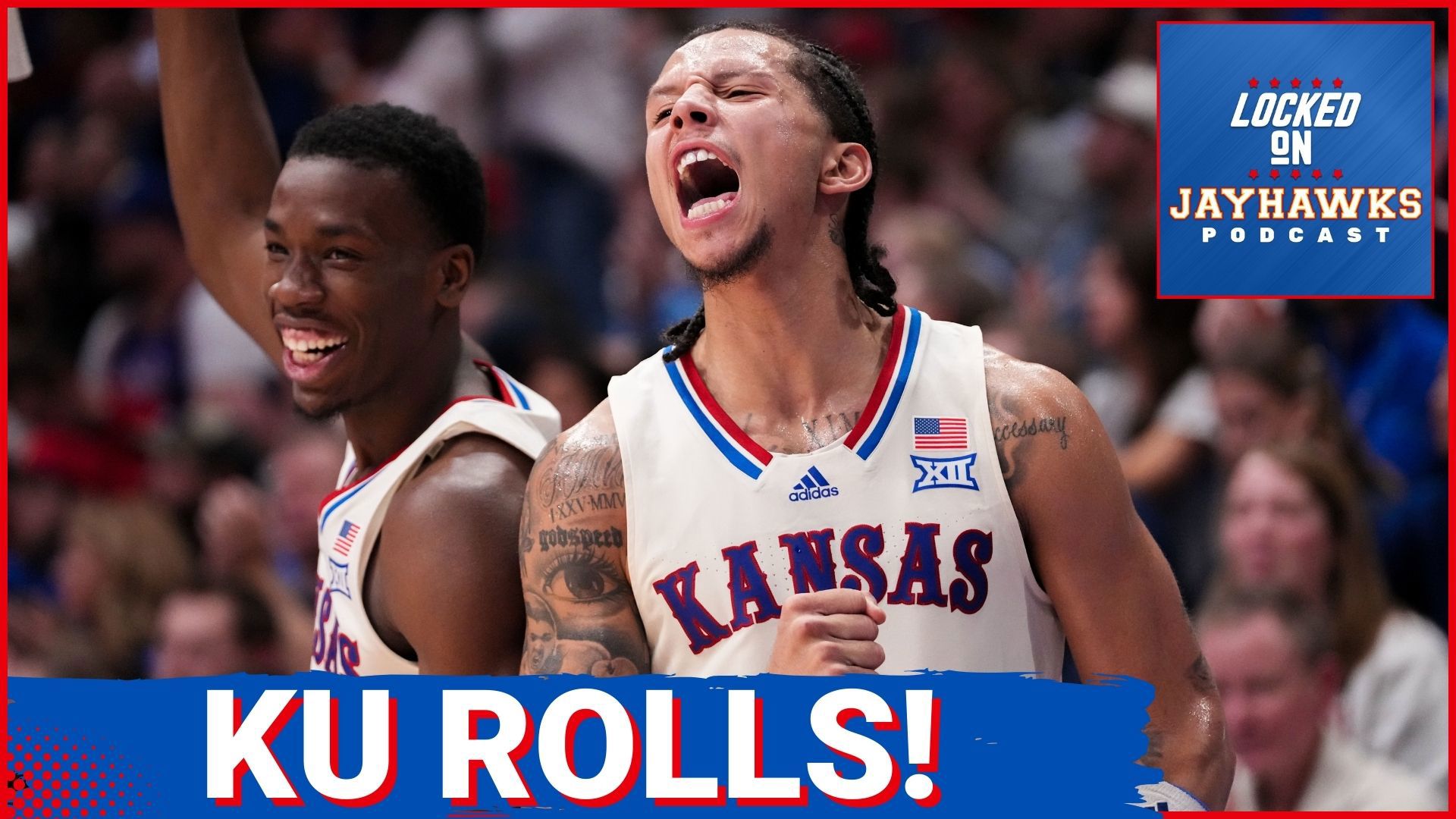 DOMINANCE: Kansas Rolls Davidson as Kohl Rosario and Jayden Dawson ...