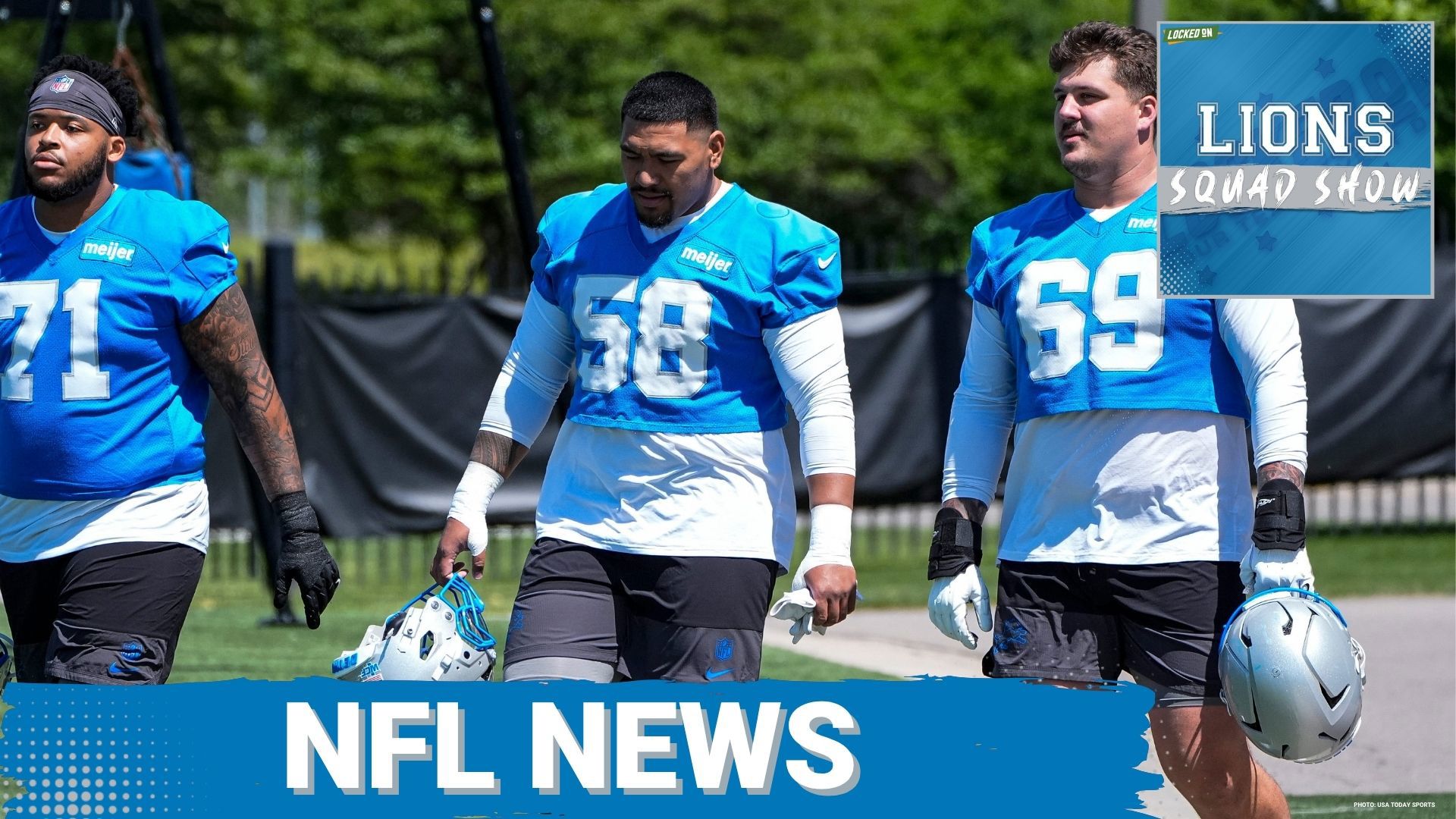 LIONS SQUAD SHOW: Major NFL Trades: Reaction & Analysis + OTA’s In Full ...