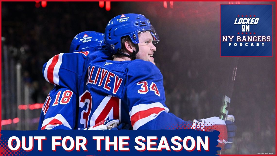 Arthur Kaliyev OUT for the season... will the Rangers have a role for ...