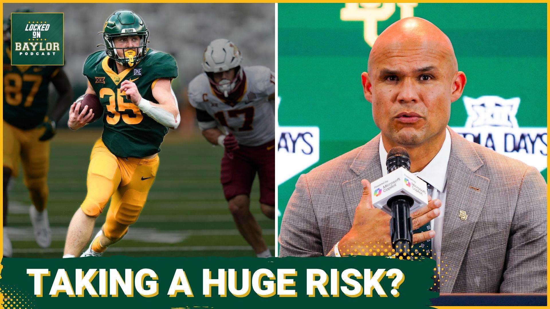 GAMBLE: Dave Aranda's RISKY PLAN For Freshman "Mini Skattebo" Will ...