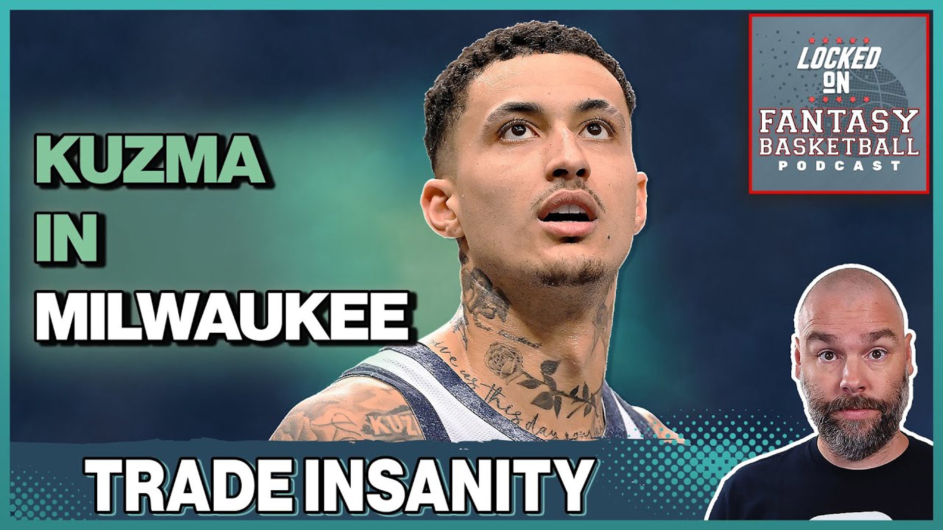BREAKING: Kyle Kuzma Traded For Khris Middleton | NBA Fantasy Basketball Trade Reaction ...