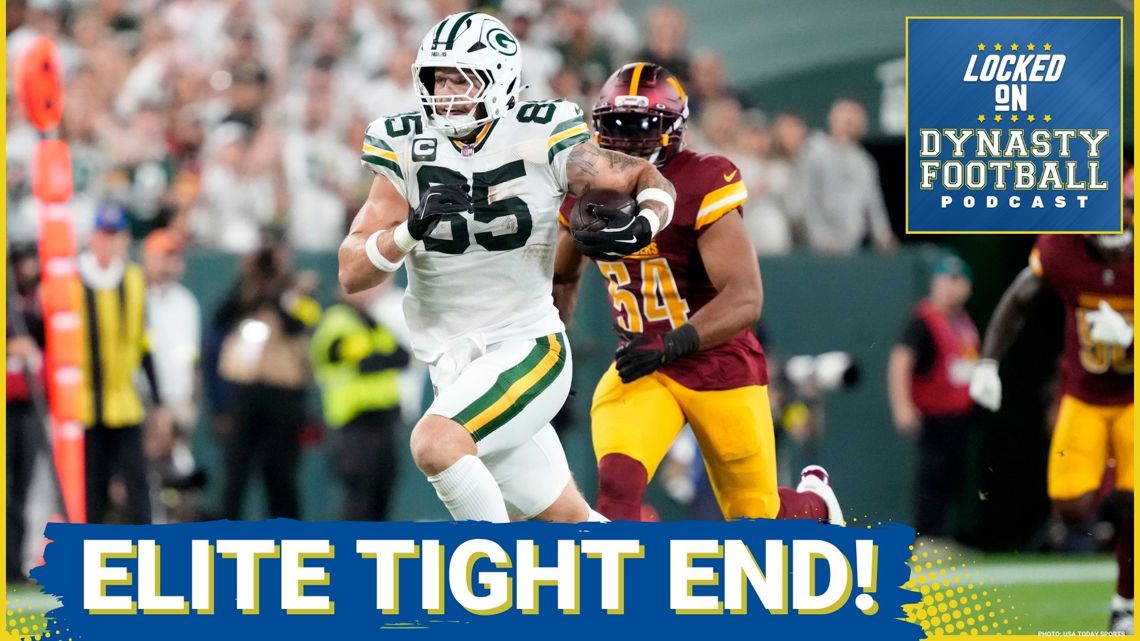 Packers TE Tucker Kraft DOMINATES Thursday Night | TOP-5 Dynasty TIGHT ...